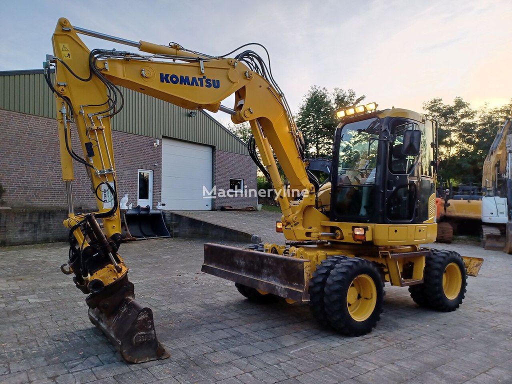 Komatsu PW 98 MR-8 incl. tilt-rotator **SOLD**VERKAUFT** bager točkaš