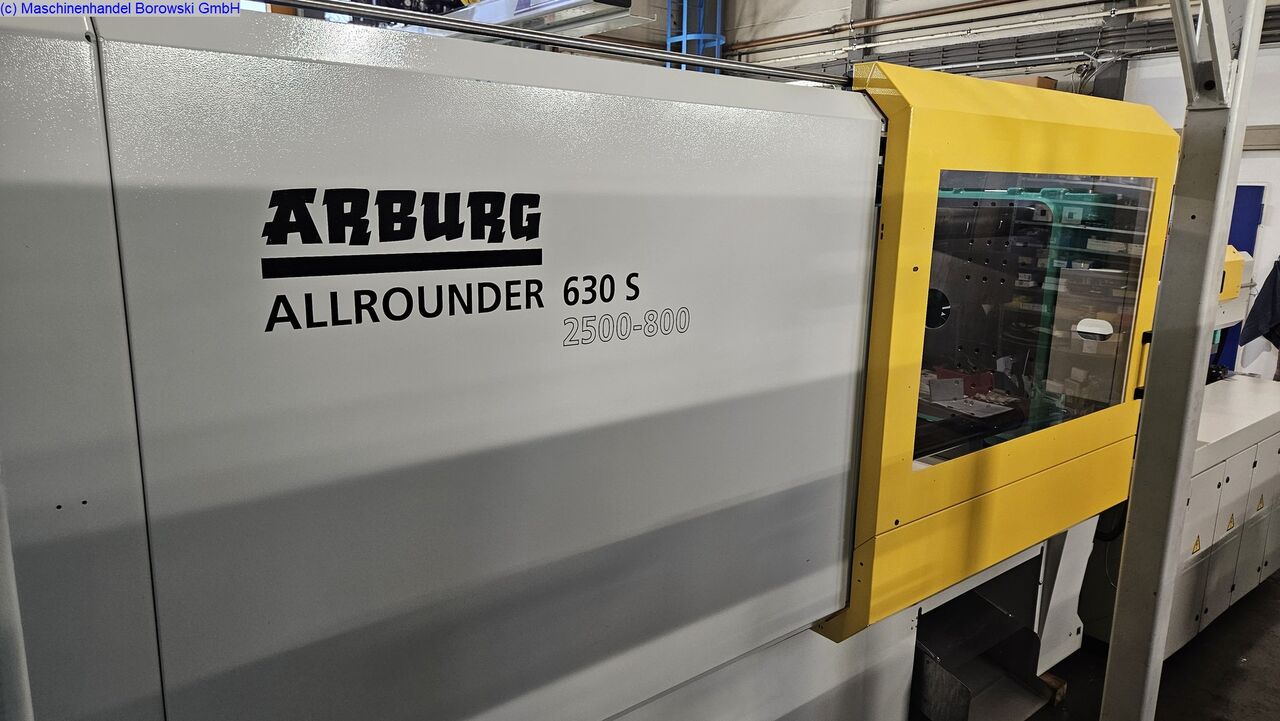 Arburg Allrounder 630 S 2500-800 mašina za brizganje plastike