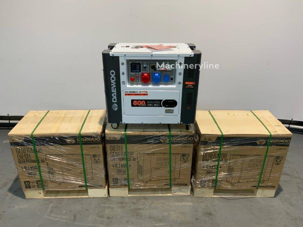 Novi Daewoo DDAE105500DSE-3G (3 UNITS PRICE) diesel generator