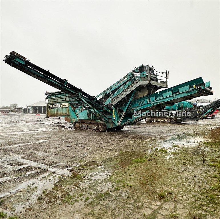 Prodaje se Powerscreen Chieftain 1400 vibracionu rešetku na aukciji