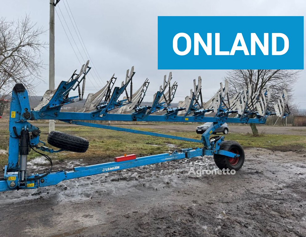 Lemken DIAMANT 11, ONLAND, 8korp.(7+1) reverzibilni plug