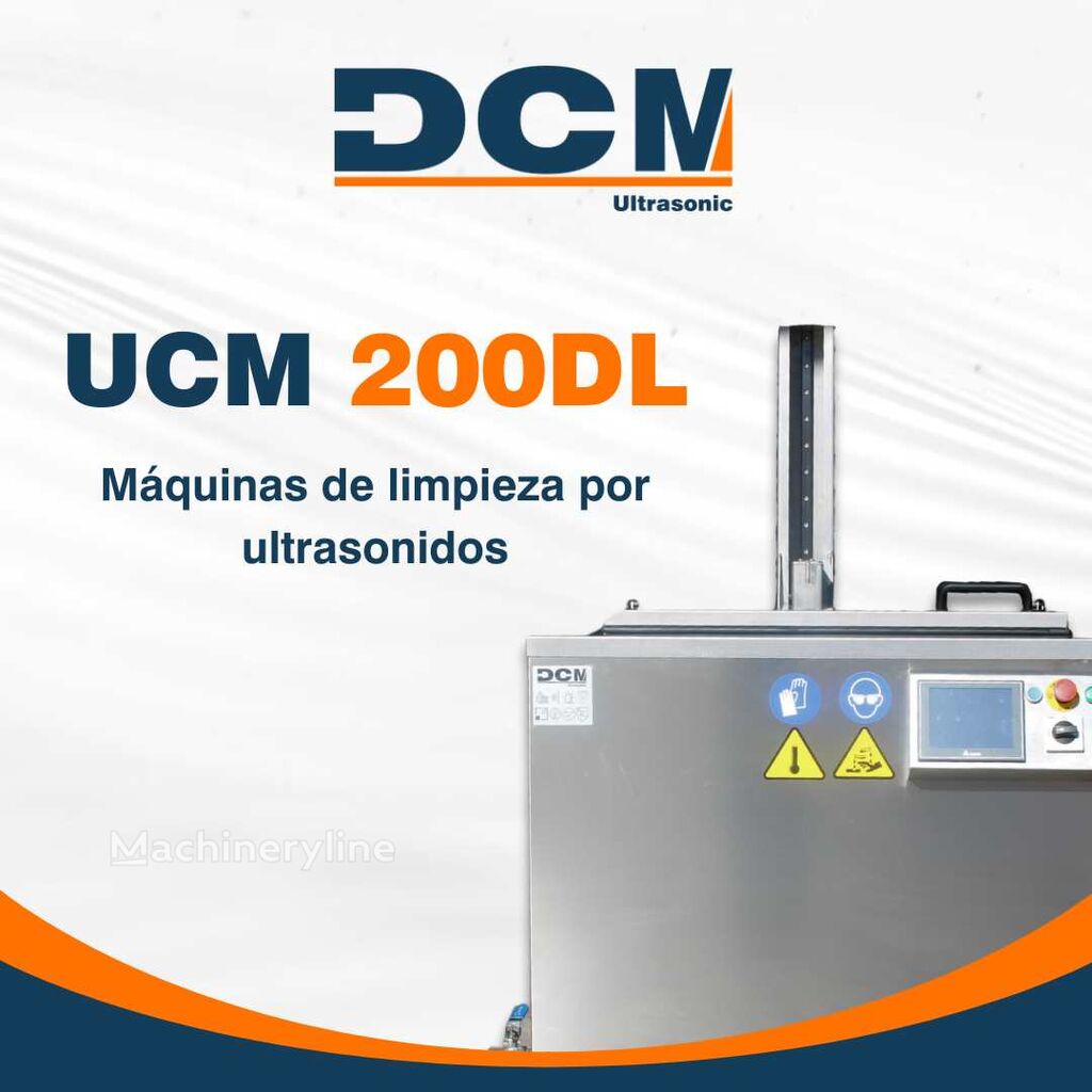 Novi DCM Ultrasonic Serie DL - UCM 200 DL industrijski ultrazvučni čistač