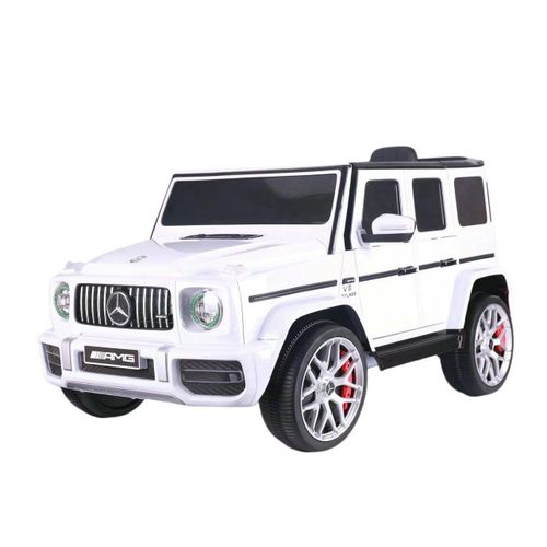 Mercedes G63 beli - Dečiji automobil na akumulator