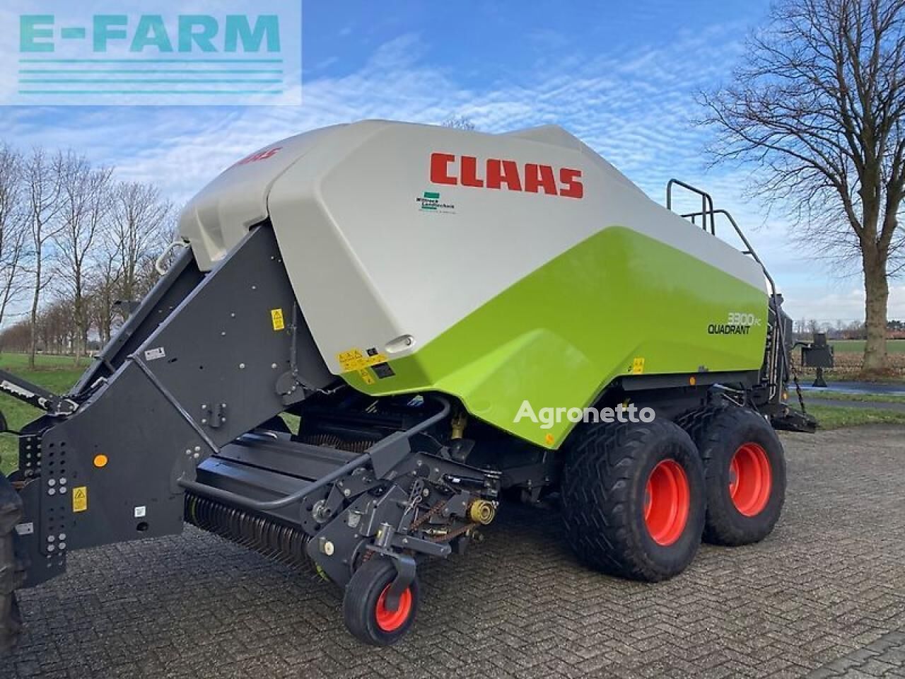 Claas quadrant 3300fc balirka za četvrtaste bale