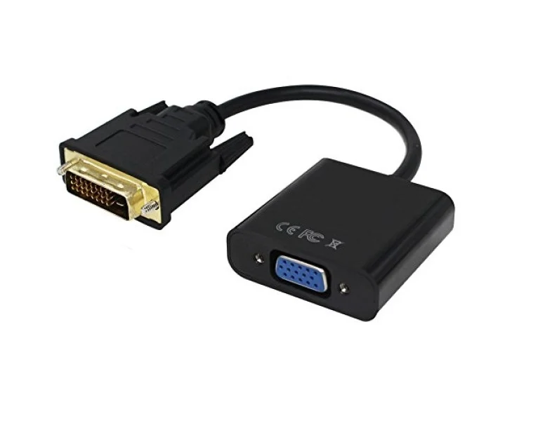 Adapter DVI-D (24+1) M-VGA F