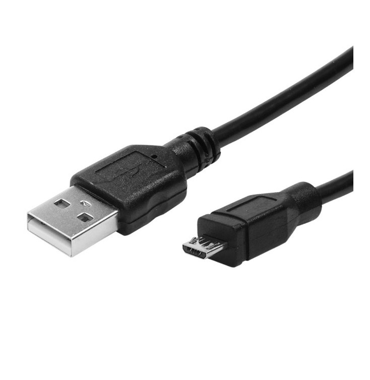 Kabl USB2.0 A muški-mikro USB B muški crni 0.5m