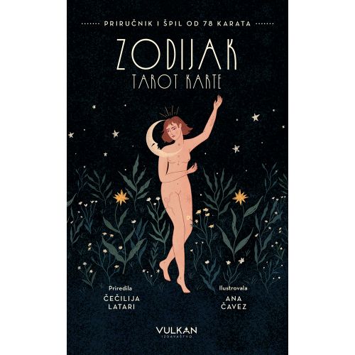 Zodijak tarot karte-priručnik i špil od 78 karata