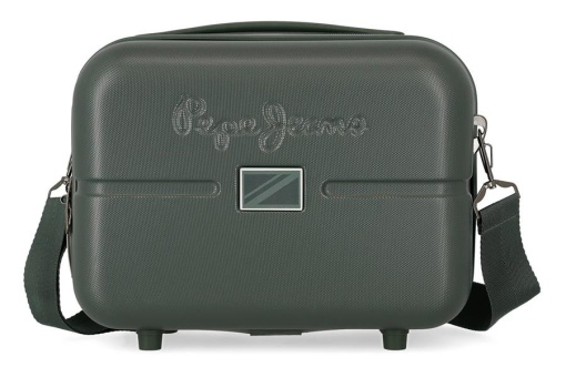 PEPE JEANS ABS Beauty case - Tamno zelena