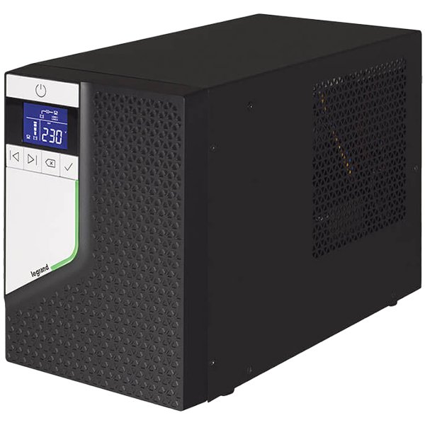 Legrand UPS KEOR SPE, Tower, 3000VA/2400W, Line Interactive, Pure Sinewave Output, Cold Start Function, Hot-swappable battery, 8 x 10A IEC + 1 x 16A IEC, 4 pcs x 9Ah/12V, 26.5kg, USB, RS232, SNMP