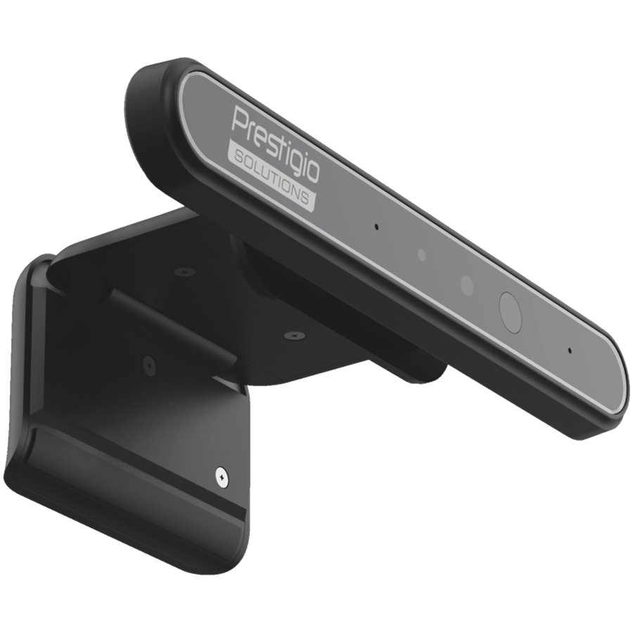 Prestigio Solutions Video Conferencing Windows Hello Camera: FHD, 2MP, 2 mic, 1m (Range), Connection via USB 3.0,PVCCF2M202