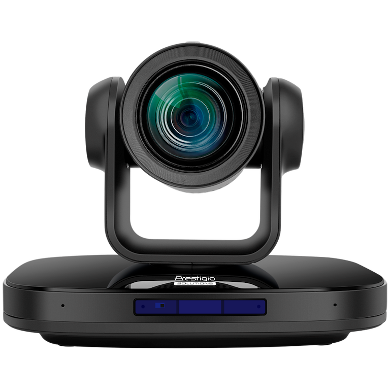 Prestigio Solutions Video Conferencing 4K PTZ Camera Alpha: 4K UHD, 8.4MP, PTZ, AI, No mic, PoE, Connection via HDMI 2.0, USB 3.0, RJ45 or 3G-SDI,PSVCCU8N002