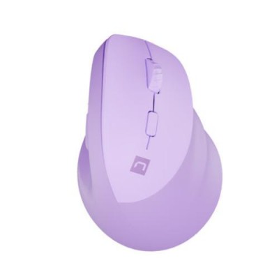 Crake 2 Pure Lavender vertikalni bežični miš 2400dpi Bluetooth 5.2 + 2.4GHz Natec NMY-2258