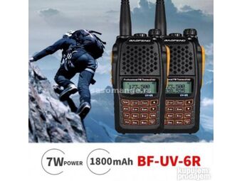 BAOFENG Radio stanica UV-6R 7w Dual Band toki voki