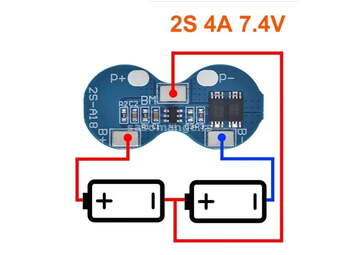 2S 4A 7.4V BMS zaštitna ploča Cena Srbija