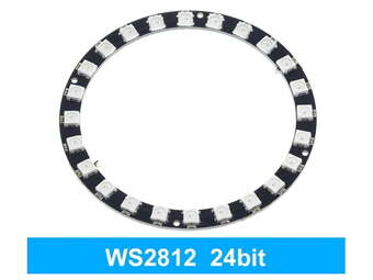 WS2812 24-bit RGB LED Ring Panel 5V Cena Srbija