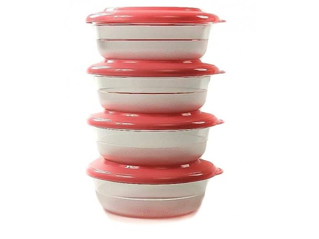 Tupperware Peludio set 4x 275ml