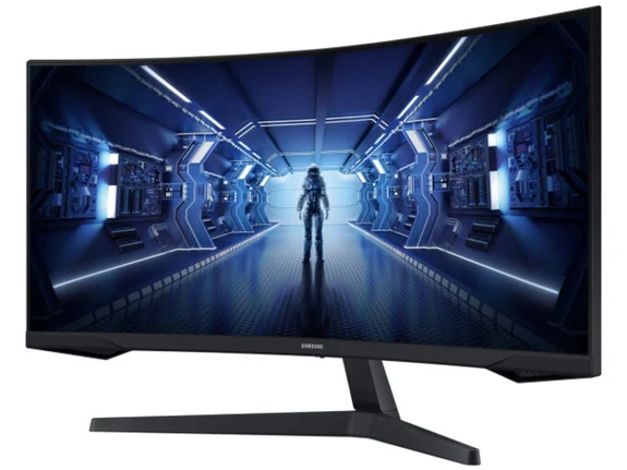 Samsung Monitor 34 Odyssey C34G55TWWP VA 3440x1440/165Hz/1ms/HDMI/DP/zakrivljen