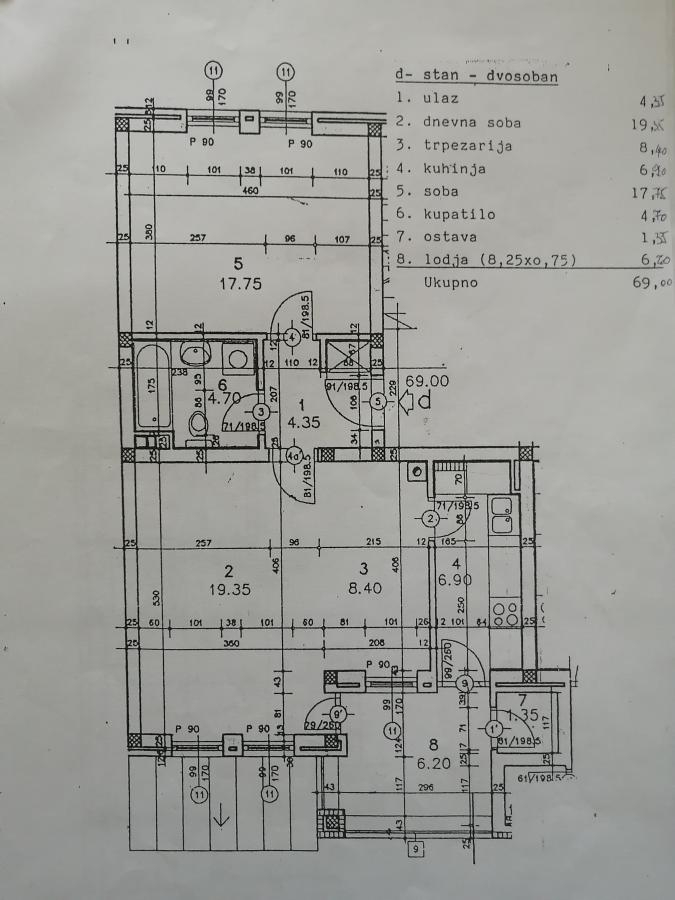 Prodaja, Stan, 67m2 , Novo Naselje - Savina