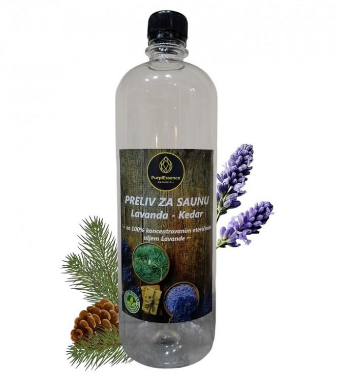 Aroma za saune Lavanda - Kedar 1l