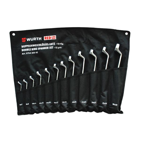 WURTH Redline set duplo okastih ključeva, OK6-32, 12 kom