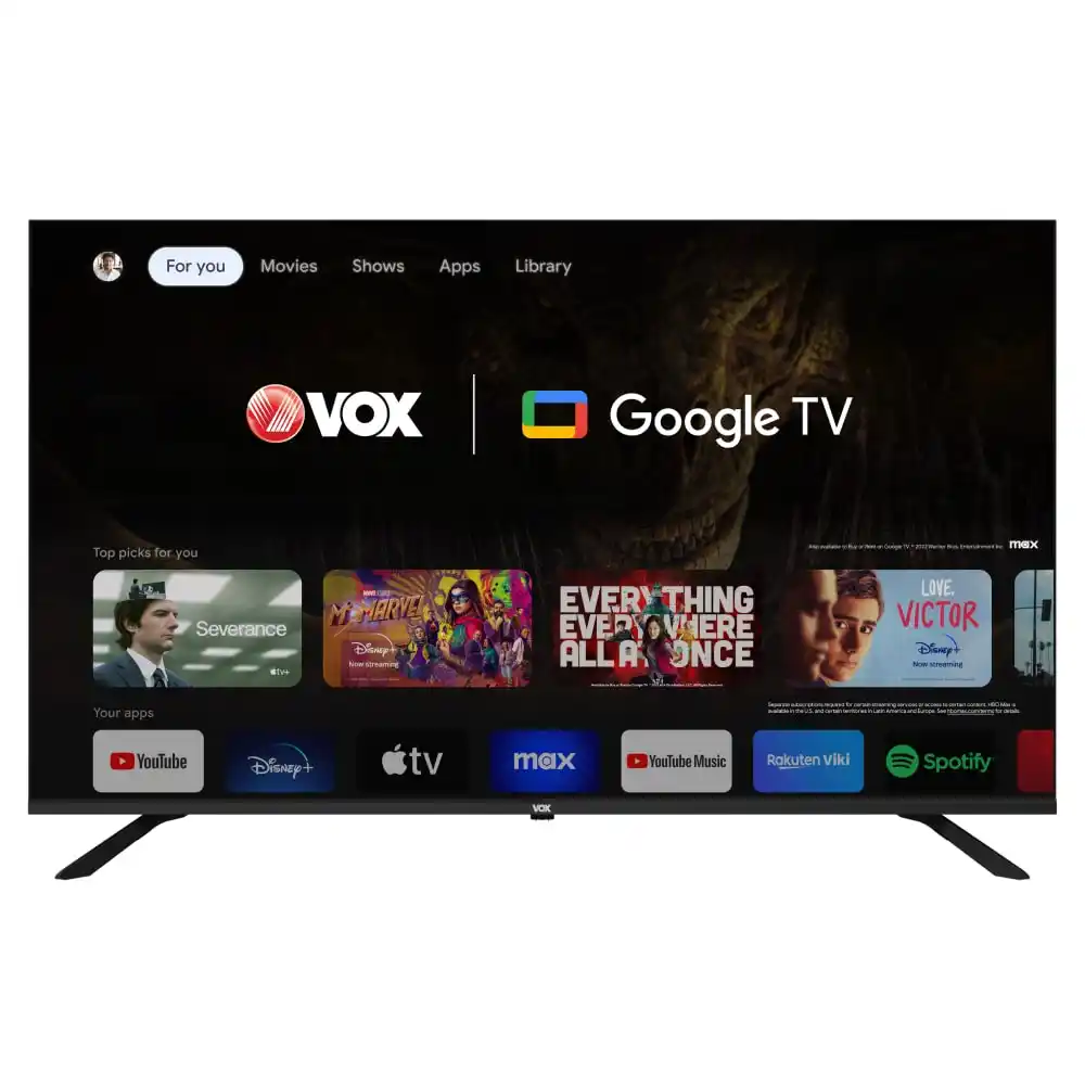 SMART LED TV 50 VOX 50GOU080B 3840x2160/UHD/4K/DVB-T2/C/S2/Google