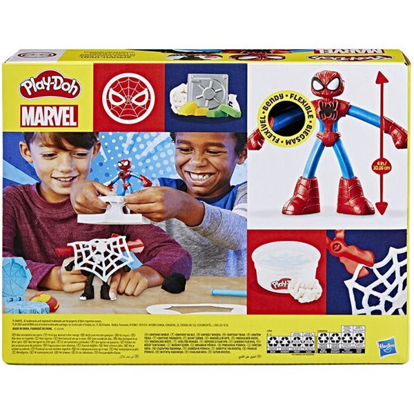 Play-Doh Spiderman Launch and Slice Battle F9827