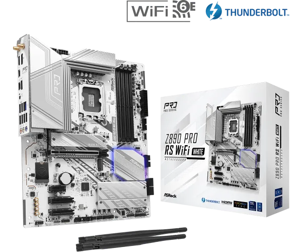 Nedefinisan MB s1851 AsRock Z890 PRO RS WIFI WHITE