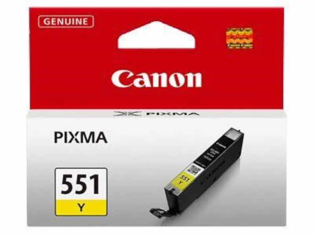 Canon Supplies Kertridž CANON CLI-551/žuta