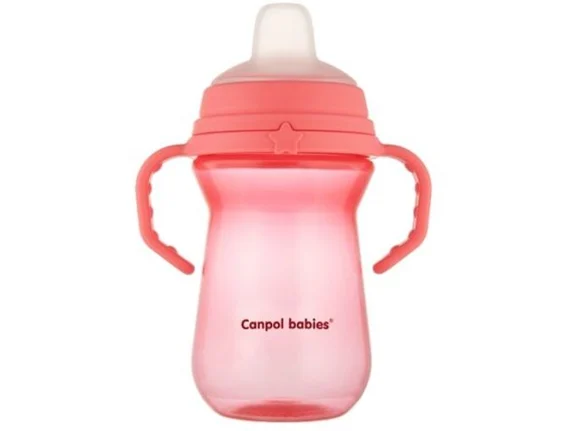 Canpol Babies Šolja sa silikonskim kljunom 250ml 56/615