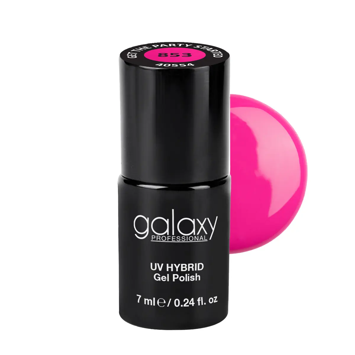 Trajni lak za nokte UV/LED GALAXY Hybrid 7ml Get the Party Started S853