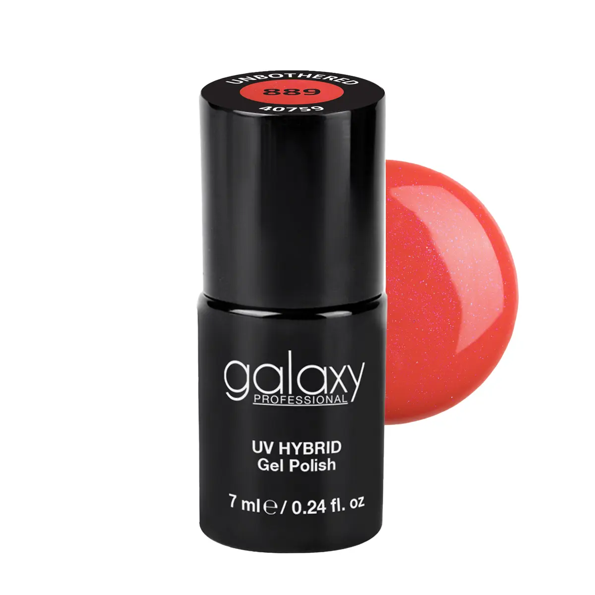 Trajni lak za nokte UV/LED GALAXY Hybrid 7ml Unbothered S889