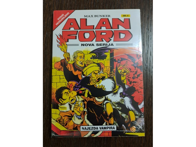 Alan Ford Nova Serija broj 3 - GLANCER - u celofanu