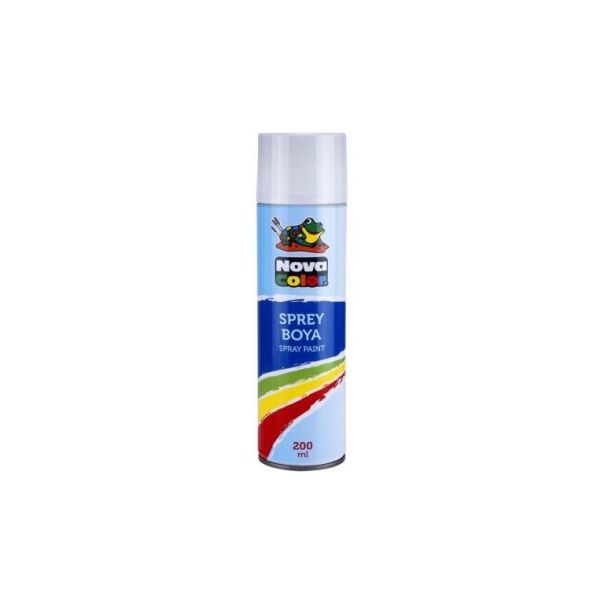 NOVA COLOR Sprej Beli 200ml