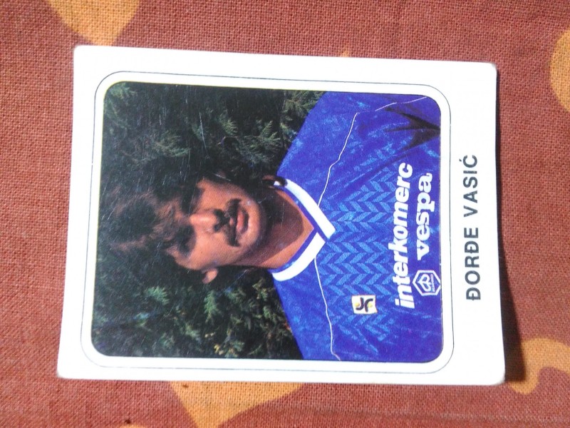 Fudbal 91/92 broj 278, Djordje Vasic