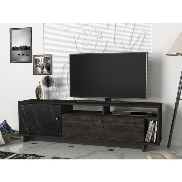 HANAH HOME TV komoda Artem, crna