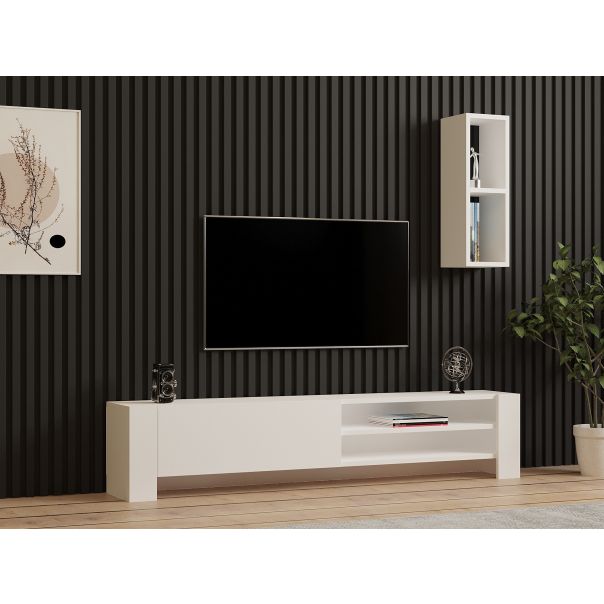 HANAH HOME TV komoda Naz, bela