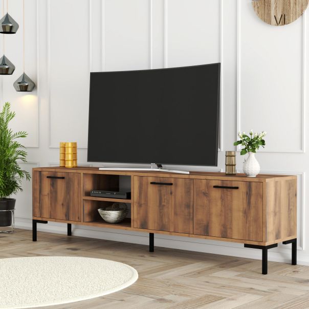 HANAH HOME TV komoda Aurora 1592, braon