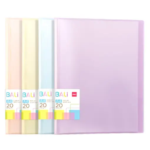 Fascikla sa 20 folija A4 BALI Pastel EB032, Deli