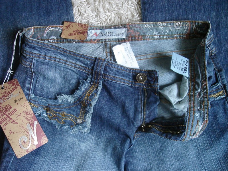 Ženske farmerke N-FEEL Jeans