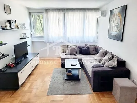 Izdavanje, dvosoban stan, 51m2, Banovo Brdo, Beograd