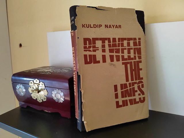 Between The Lines Kuldip Nayar first edition 1969