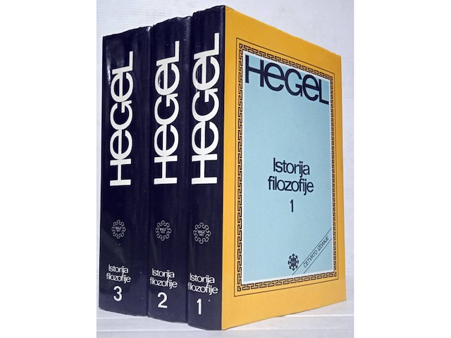 ISTORIJA FILOZOFIJE 1-3 Hegel