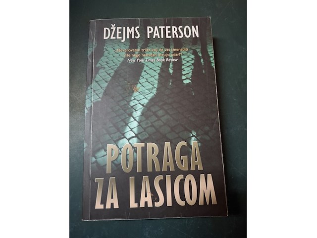 Džejms Paterson - Potraga za lasicom