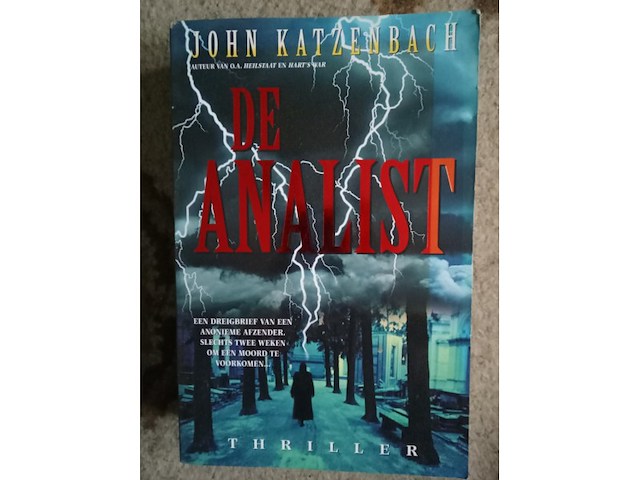 John Katzenbach - De Analist