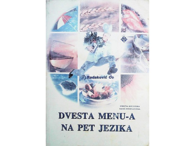 Dvesta menu-a na pet jezika  ➡️ Ugostiteljstvo