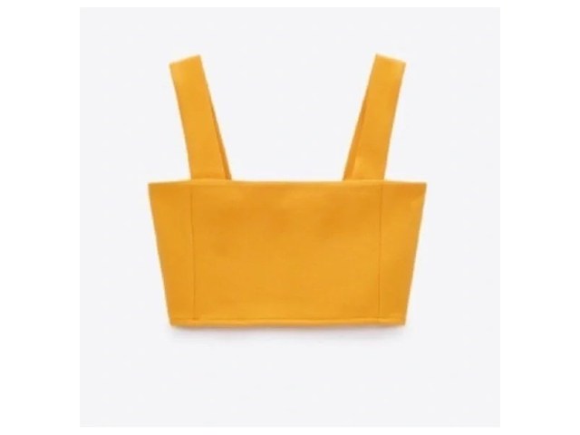 *ZARA*  crop top rastegljivi nenosen