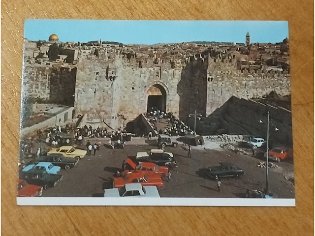 Izrael - Jerusalem - Israel - Damascus Gate - Čista