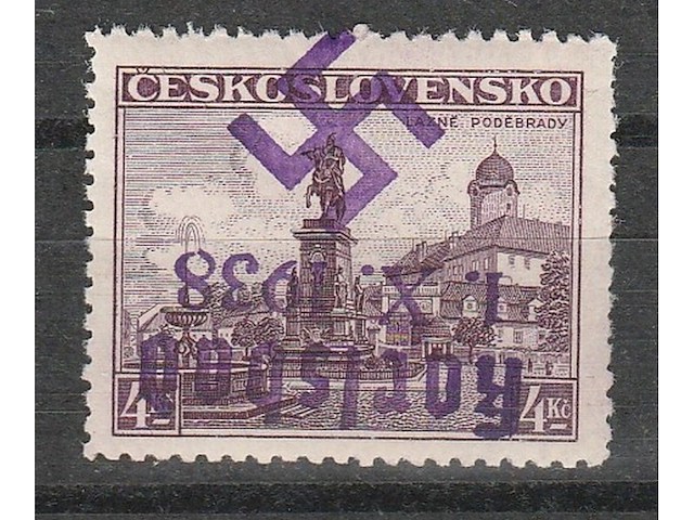 Sudetenland-Karlovy Vary (Karlsbad) - 1938 - MNH