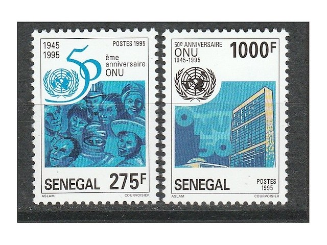 Senegal-50th Anniversary of United Nations-1995-MNH