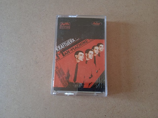 Kraftwerk - The Man Machine, kaseta original Jugoton